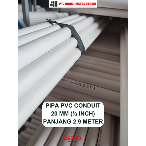 Sell ELECTRICAL CONDUIT PIPE 20mm (½ inch) LESSO BRAND 2.9 METERS ...